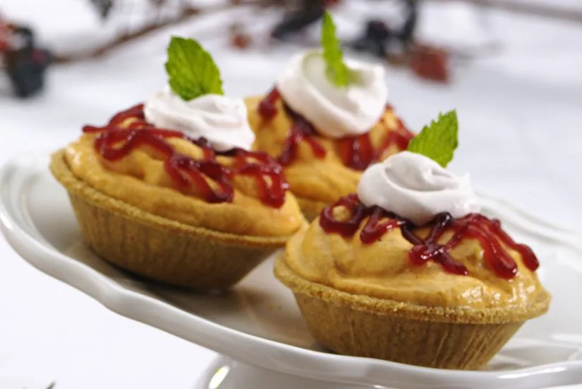 Autumn Chill Ice Cream Tartlets - Homemade Tartlet Recipe