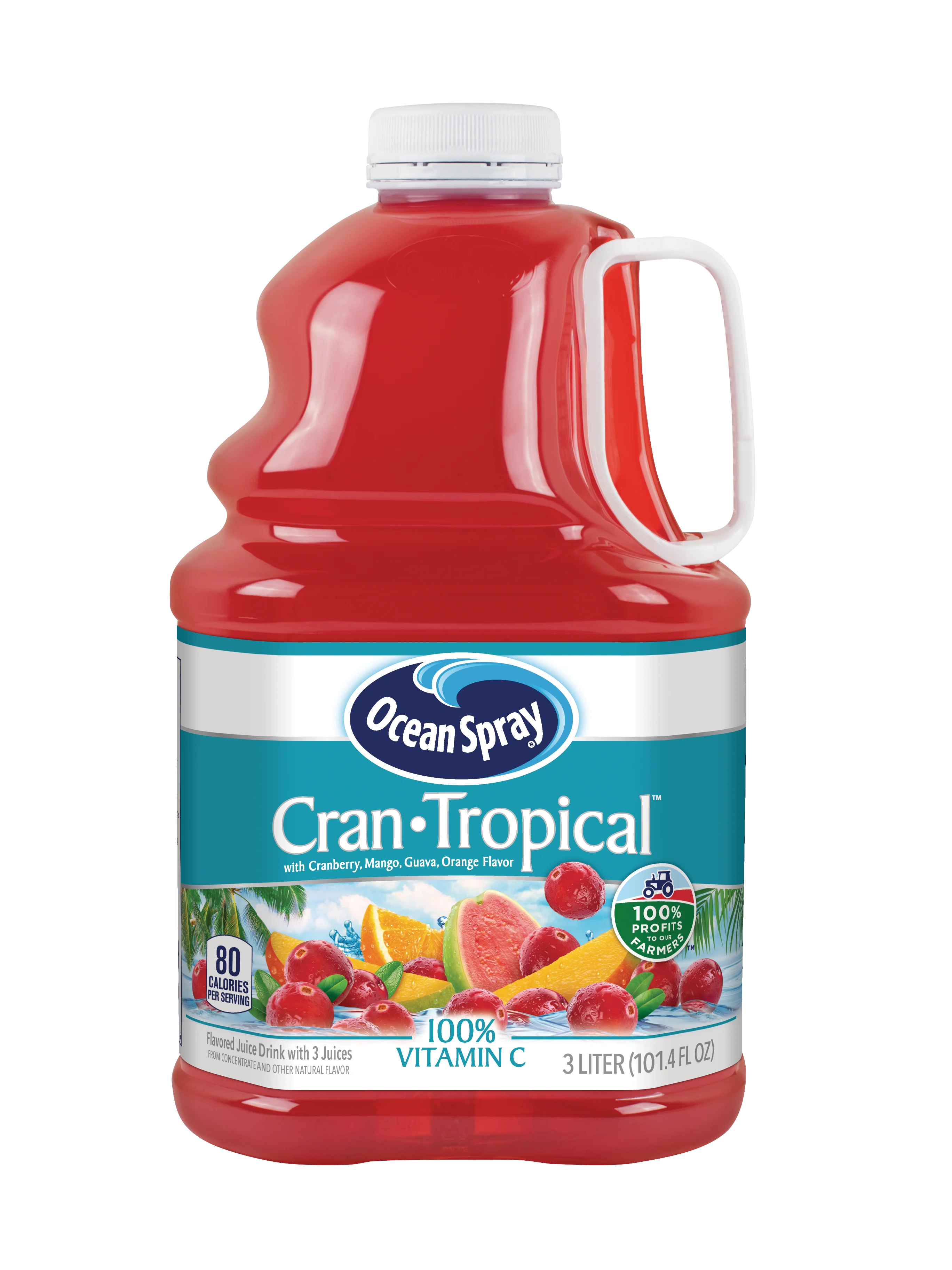 Ocean Spray® Cran x Tropical™: Cranberry, Mango, Guava Juice Drink Blend