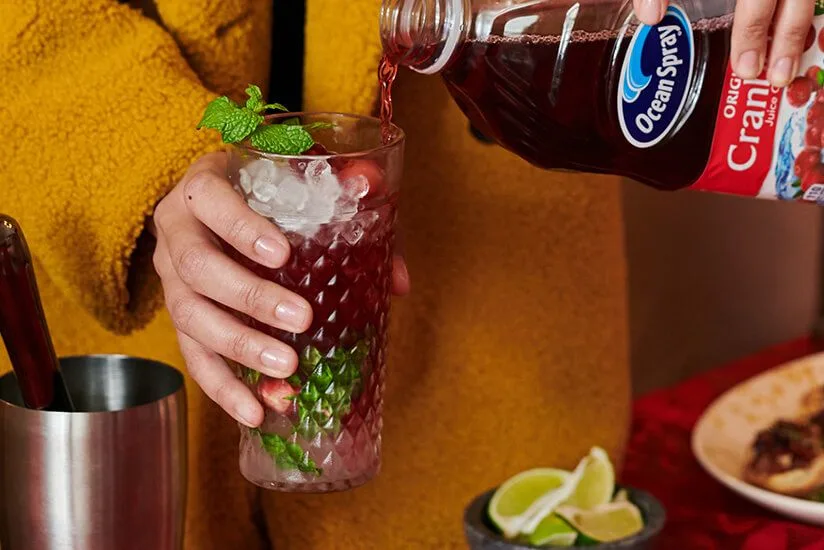 Fresh Mint Berry Mojito Recipe – Ocean Spray® Cocktails